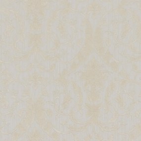 Luxusní krémovo-zlatá zámecká vliesová tapeta M13045 Murella Italia