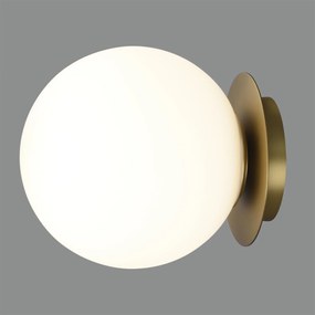 ACB Iluminacion Stropní LED svítidlo PARMA, ⌀ 18 cm, 1xE27 15W Barva: Zlatá