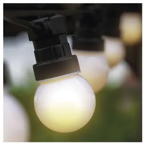 Světelný LED řetěz Bulb 5 m teplá bílá