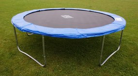 Premium Modrá trampolína 400 cm s ochrannou sítí + žebřík + krycí plachta