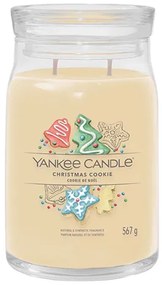 Yankee Candle Signature svíčka velká Christmas Cookie, 567g SLEVA