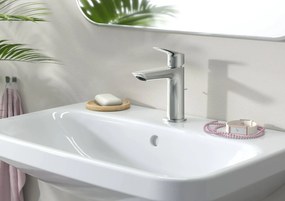 Hansgrohe Logis, umyvadlová baterie Fine 110, s výpustí, EcoSmart, chromová, 71251000