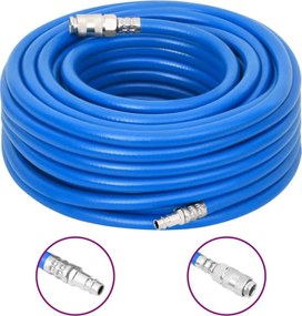 vidaXL Vzduchová hadice modrá 0,6" 20 m PVC [154343]