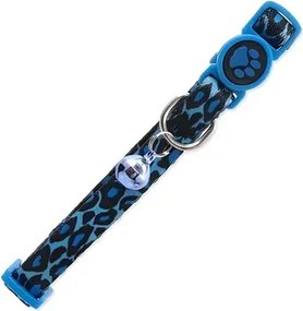 ACTIVE CAT Obojek Nylon XS leopard modrý / Obojek / 19-31 cm