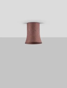 Designové Stropní svítidlo Aku Červená