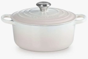 Le Creuset Signature - Pekáč kruhový s poklicí, objem 4,2 l, meringue 21177247164430