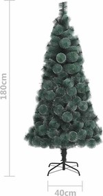 Umělý vánoční stromek se stojanem zelený 180 cm PET 328484