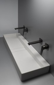 Deante Umyvadlo na desku Blur 120x40 cm - CQB AU2S, granit, alabastr