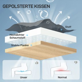 HOMCOM Ergonomická kancelářská židle s kolečky, síťovinou, bederní opěrkou, počítačová židle s područími, nastavitelnou opěrkou hlavy