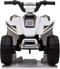 Eljet Dětská elektrická čtyřkolka X01 bílá / Rychlost: 3-4.6 km-h / No