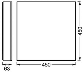 Ledvance -LED Stmívatelné stropní svítidlo SMART+ FRAMELESS LED/24,5W/230V Wi-Fi