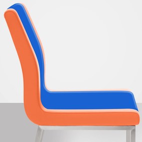 Jídelní židle Colmar – oranžová