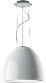 Artemide Designové závěsné svítidlo Nur Gloss mini Ø 36,6 cm, 1 x E27 Barva: Bílá