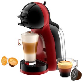 Kapslový kávovar KRUPS Nescafé Dolce Gusto Mini Me KP123H10 Třešňově červený/Černý