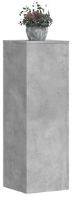 Stojany na rostliny 2 ks betonově šedé 33x33x100 cm kompozit 3307885