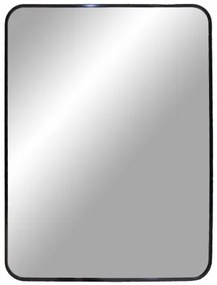 Nástěnné zrcadlo MADRID obdélníkové 50x70 cm, černý rám House Nordic 4001540
