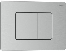 Mexen Tex 05 tlačítko splachovací nerezová ocel, inox - 6105-10