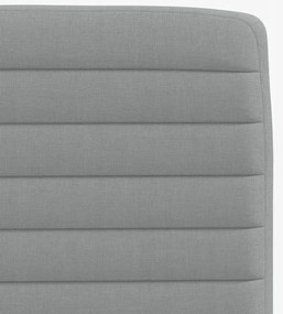 VidaXL Jídelní židle 6 ks světle šedé textil Šedá 3315544