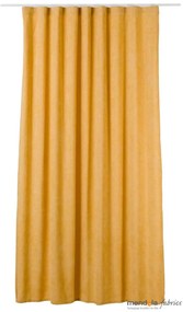 Mendola Závěs s řasící stuhou Vivid, 140 x 260 cm, Žlutá