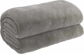 Zátěžová deka s povlečením šedá 140 x 200 cm 10 kg textil 3154887