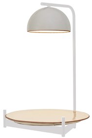 Designová stolní lampička Absis Table Barva stínítka: Bílá, Barva svítidla: Bílá