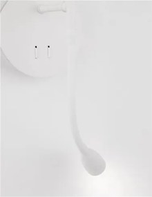 Nástěnné svítidlo NOVA LUCE NIA E27 + LED na čtení 3000K 9182371 bez žárovky