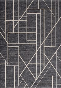Koberec Velvet beige/petrol blue 160x230cm