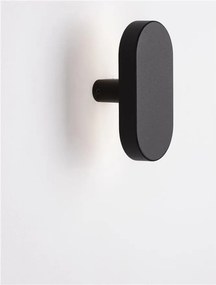 NV 9002866 Venkovní nástěnné svítidlo OFIR černý hliník a akryl LED 10.3W 3000K 220-240V 92st. IP54 - NOVA LUCE