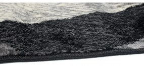 Kusový koberec PP Gil černý atyp 100x200cm
