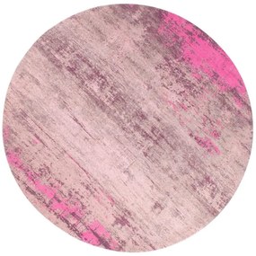 OnaDnes -20% Moebel Living Růžový látkový koberec Charlize 150 cm