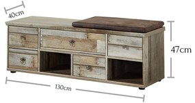 Sconto Lavice BONANZA driftwood