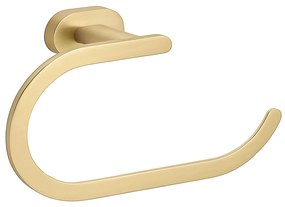 Koupelnový věšák REA Til Ring 110 zlatá kartáčovaná
