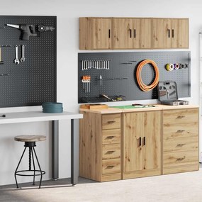 Garážové skříně 2 ks dub artisan kompozitní dřevo 3328322