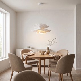 Toolight Rea, závěsné stropní svítidlo, APP1953-CP, 60W, bílá, OSW-63010
