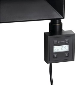 Sapho KTX 400 W topná tyč s termostatem černá mat KTX-B-400