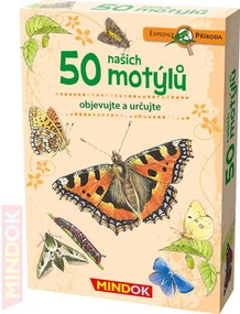 MINDOK HRA kvízová Expedice Příroda: 50 našich motýlů mn344