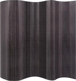 vidaXL Paraván bambusový odstín 250x165 cm [244611] Barva: Šedá