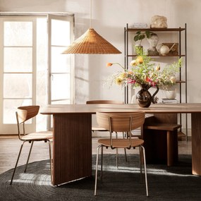 FERM LIVING Jídelní židle Herman, Walnut