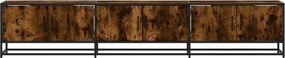 TV skříňka kouřový dub 210 x 35 x 41 cm kompozitní dřevo 3300792