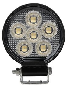 LED Bodové svítidlo pro automobil BLACK LED/24W/10-30V IP69 5700K kulatý