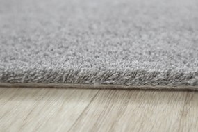 Spoltex, Metrážový koberec Elizabet 274 sv. šedá, na míru, šíře 4m, šedá, filc, dětský pokoj