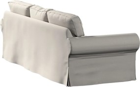 Potah na pohovku IKEA  Ektorp 3-místná, rozkládací STARÝ MODEL PIXBO barva šedá látka pletený vzor