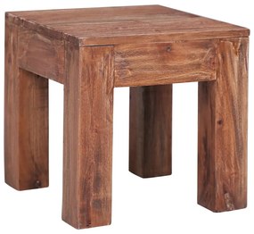 Konferenční stolek 30 x 30 x 30 cm masivní mahagon 283919