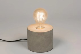 Stolní betonová designová lampa Atanas Beton B