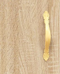 vidaXL Skříň highboard 69,5 x 34 x 180 cm kompozitní dřevo [3200052] Barva: Bílá