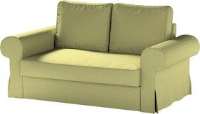 Potah na pohovku IKEA Backabro 2-místná, rozkládací barva zelená látka lesklé, sametová