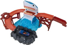 TEAMSTERZ Shark Bite / Herní set s akční dráhou / autíčko mění barvu v