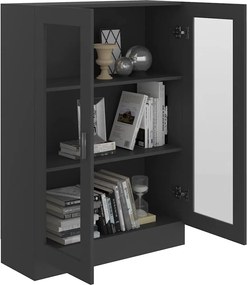 vidaXL Vitrína 82,5 x 30,5 x 115 cm kompozitní dřevo [802755] Barva: Bílá