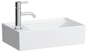 Laufen Kartell umývátko by 46x46 cm otvor pro baterii vlevo H8153350001111