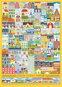 COBBLE HILL Puzzle Domov, sladký domov / 1000 dílků / od 14 let